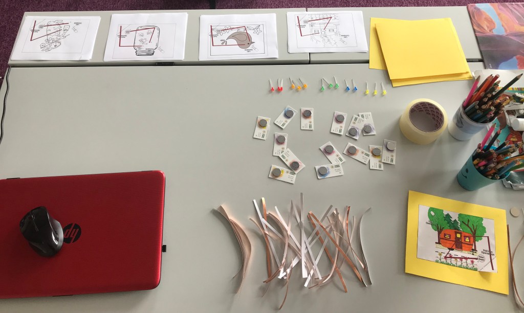 STEM project – Paper circuit card – Technology Realm Resources