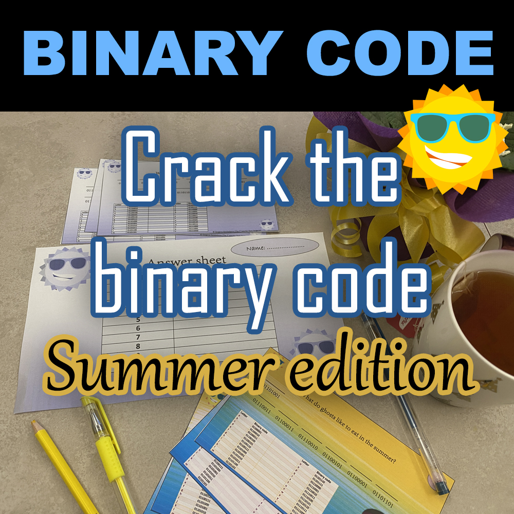 Crack the Binary Code activity – Technology Realm Resources