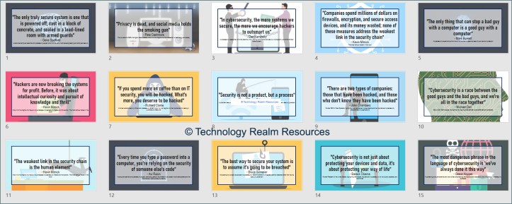 15 Cybersecurity-related quotes from famous people in the field ...