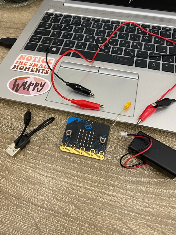 How to use external LEDs with the BBC Micro:bit using crocodile clip ...