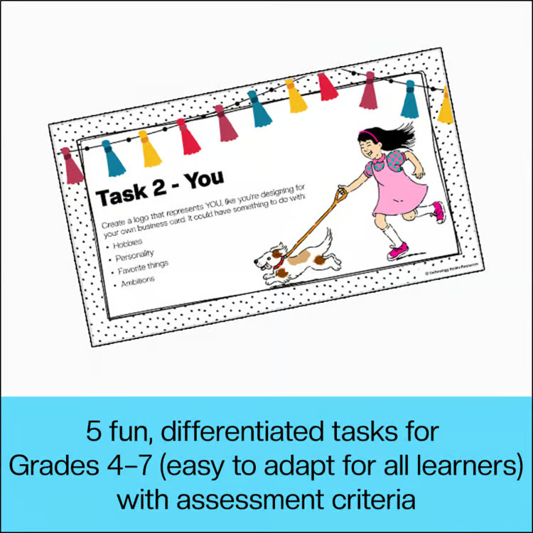 How to Teach Logo Design in Technology Class (Grades 4–7+ Lesson Idea ...